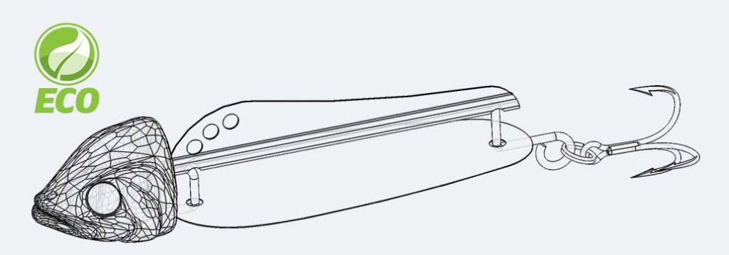 Bite Booster Trolling Plus S Midnight/Midnight/Red Saltwater 24g 6,8cm
